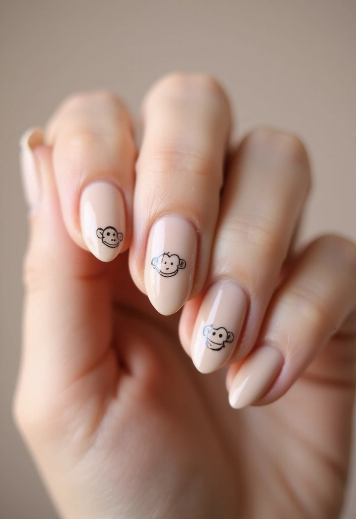 10 Wild Monkey Nails Designs You Need to Try Before They’re Gone! – It ...